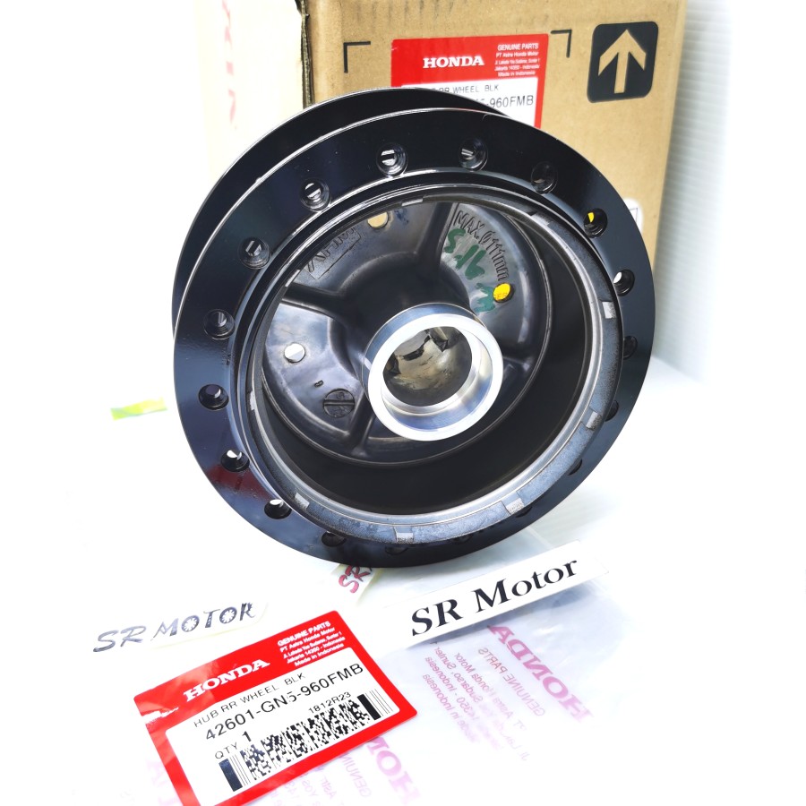 tromol hub belakang grand legenda 1 2 supra x fit lama hitam black AHM ...