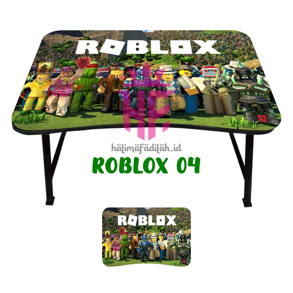 MEJA BELAJAR ANAK ROBLOX ONE PIECE KARAKTER LIPAT | Lazada Indonesia