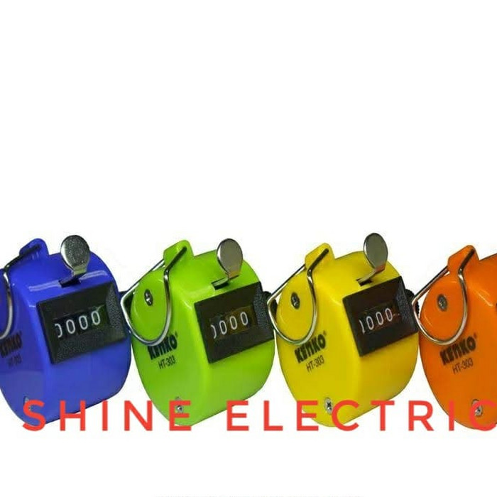Alat hitung tangan Hand Counter Tally Kenko Warna | Lazada Indonesia