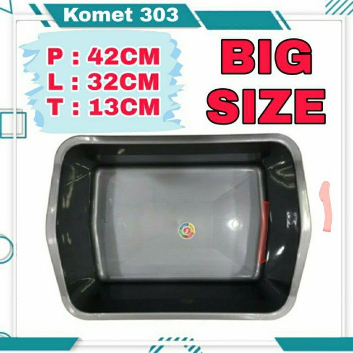 Baskom segi abu komet star 303/Bak segi abu komet star/Litter Box ...