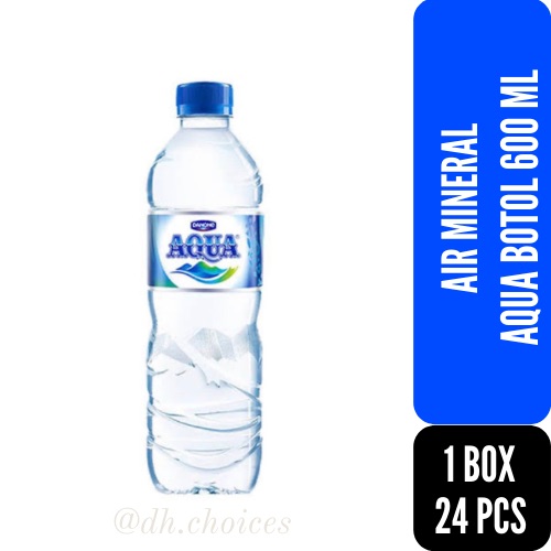 AQUA 600 ML 1 BOX 24 PCS | Lazada Indonesia