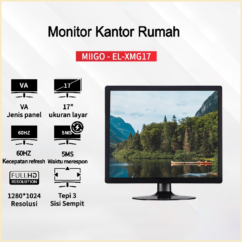 Monitor Kantor HD 17/19/22/24 Inch Professional Thin Gaming Monitor ...