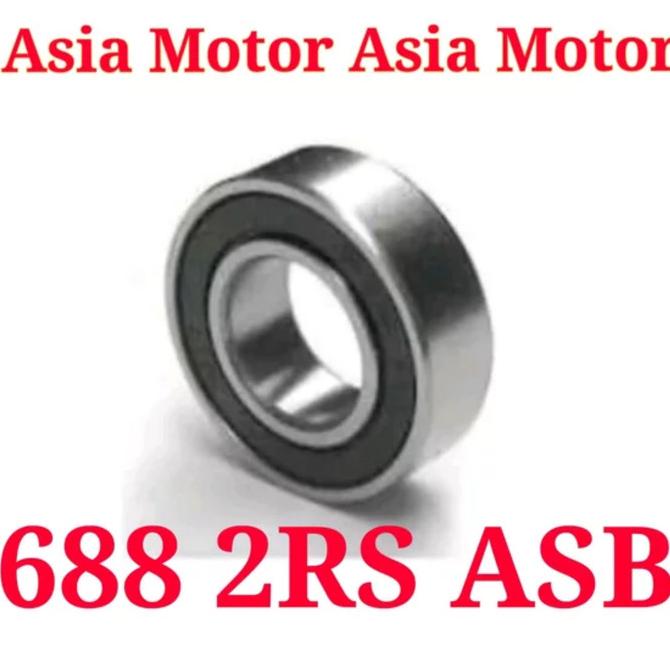 Bearing 688 2Rs Asb Ukuran 8X16X5 Mm Bering Laher Ukuran 8 X 16 X 5 Mm