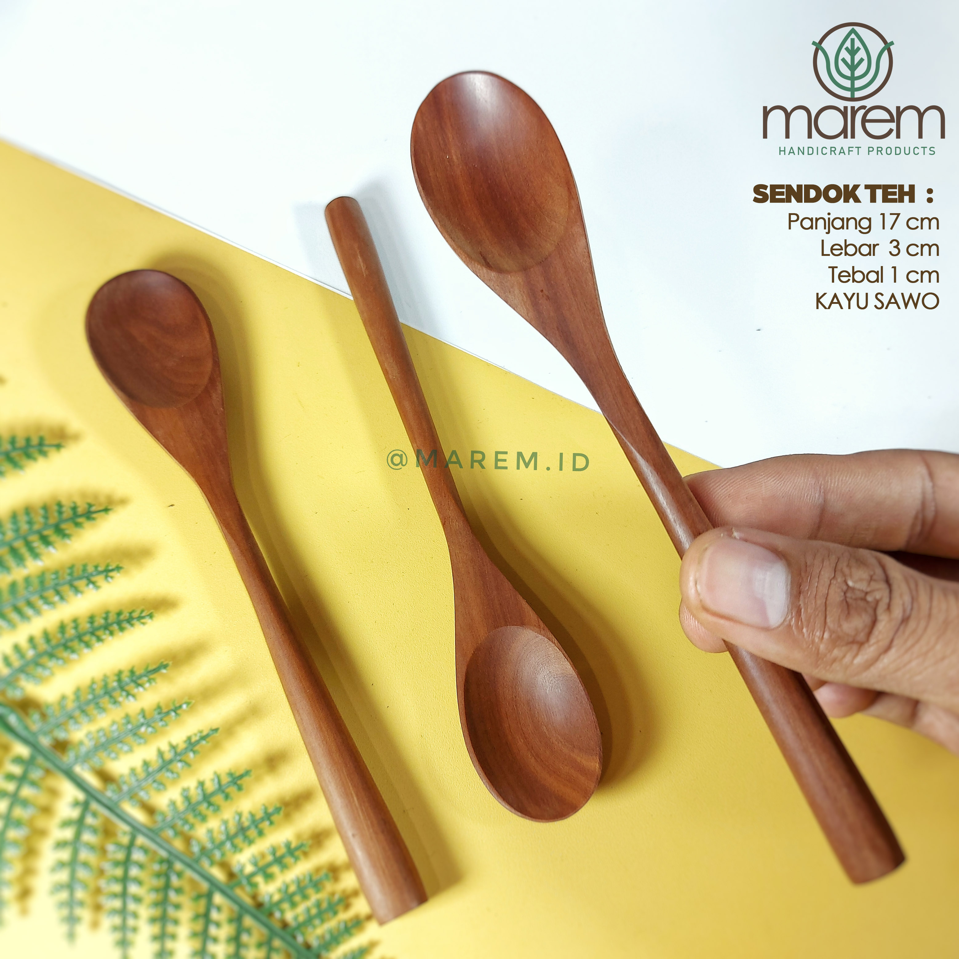 SENDOK KAYU KOREA | SENDOK OVAL KAYU | SENDOK KAYU UNIK 17 CM | Lazada ...