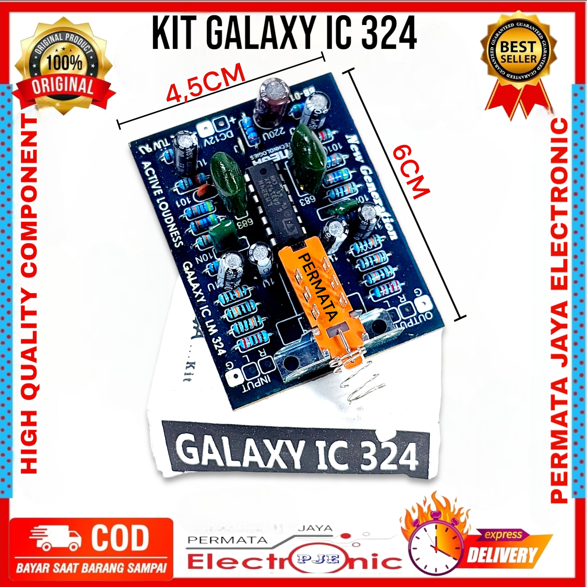 kit Galaxy ic untuk power amplifayer | Lazada Indonesia