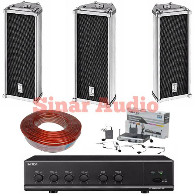 PAKET TOA SOUND SYSTEM/TOA MASJID MUSHOLA/ORIGINAL PRODUCT | Lazada Indonesia
