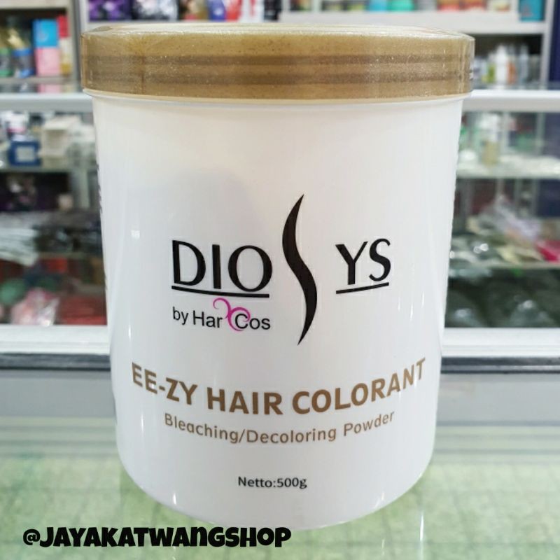 DIOSYS EE-ZY Hair Colorant Bleaching Pot 500gr | Decoloring Powder ...
