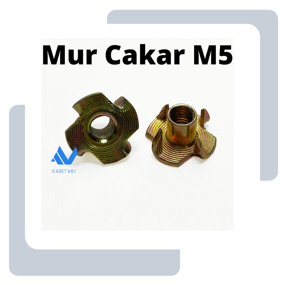 15pc Mur Cakar Tee Nut Mur Tanam M5 | Lazada Indonesia