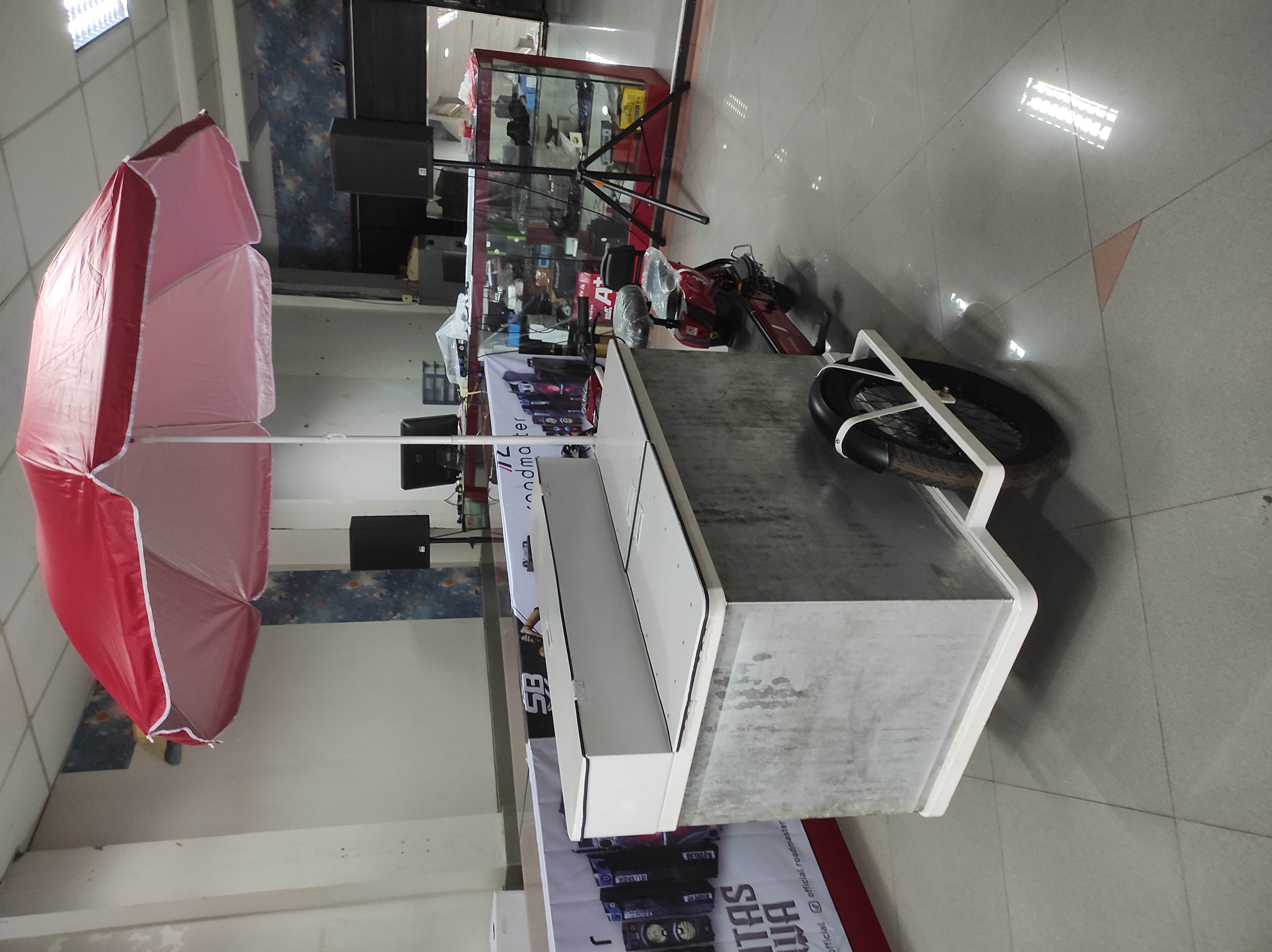 Gerobak Listrik Roda 3 dari Modifikasi Sepeda Listrik Roda 2 | Lazada ...