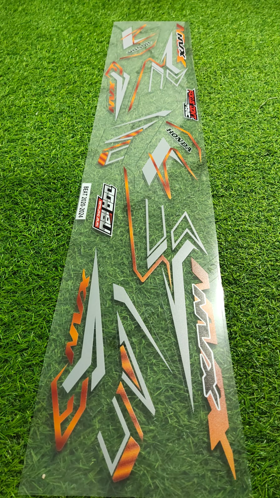 Striping Lis Beat 2020 Sampai 2024 Deluxe Sticker Polet Bahan Bening ...