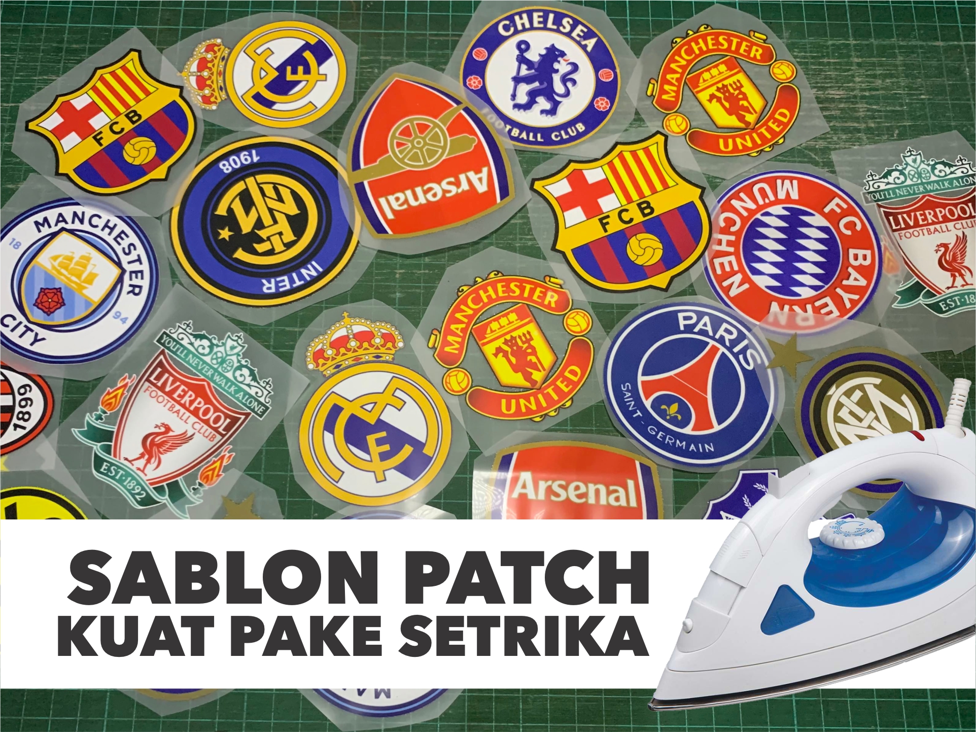 PATCH STIKER SABLON BAJU Logo Setrika | cetak DTF Sablon iron patch ... PATCH STIKER SABLON BAJU Logo Setrika | cetak DTF Sablon iron patch ...