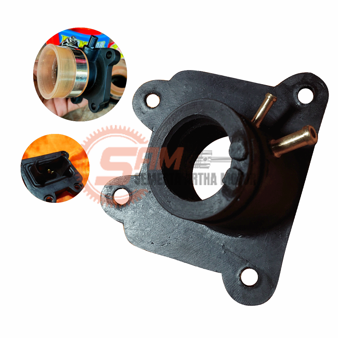 Manipul Karet Intake Manifold Motor Suzuki Satria 120R 2Tak Sambungan ...