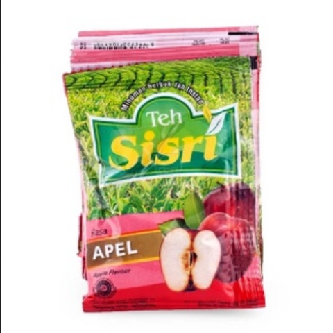 Teh Sisri Rasa Apel 1 renceng isi 10 sachet | Lazada Indonesia