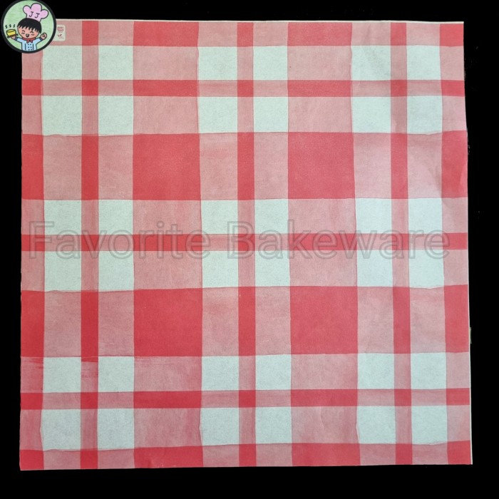 Wrap Paper Kertas Bungkus Roti Kue Burger Sandwich Brownies Hampers ...