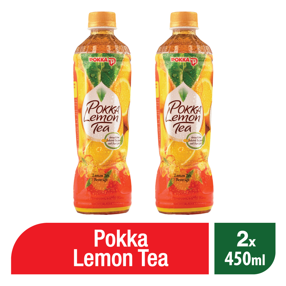 Pokka Lemon Tea - 450 ML ( 2 Pcs ) | Lazada Indonesia