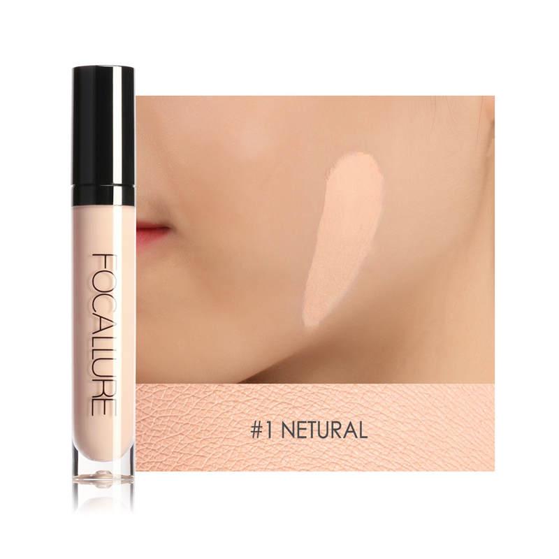 FOCALLURE Full Coverage Concealer Liquid Long Lasting 5 Colours ...