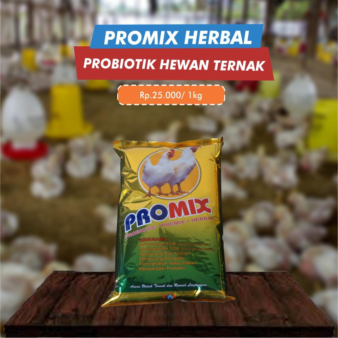 Probiotik Herbal Ternak - Meningkatkan TDN dan Menekan FCR - Promix 1 ...