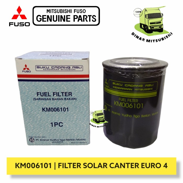 Filter Solar Mitsubishi New Canter Euro 4 KM006101 Main Fuel Original ...