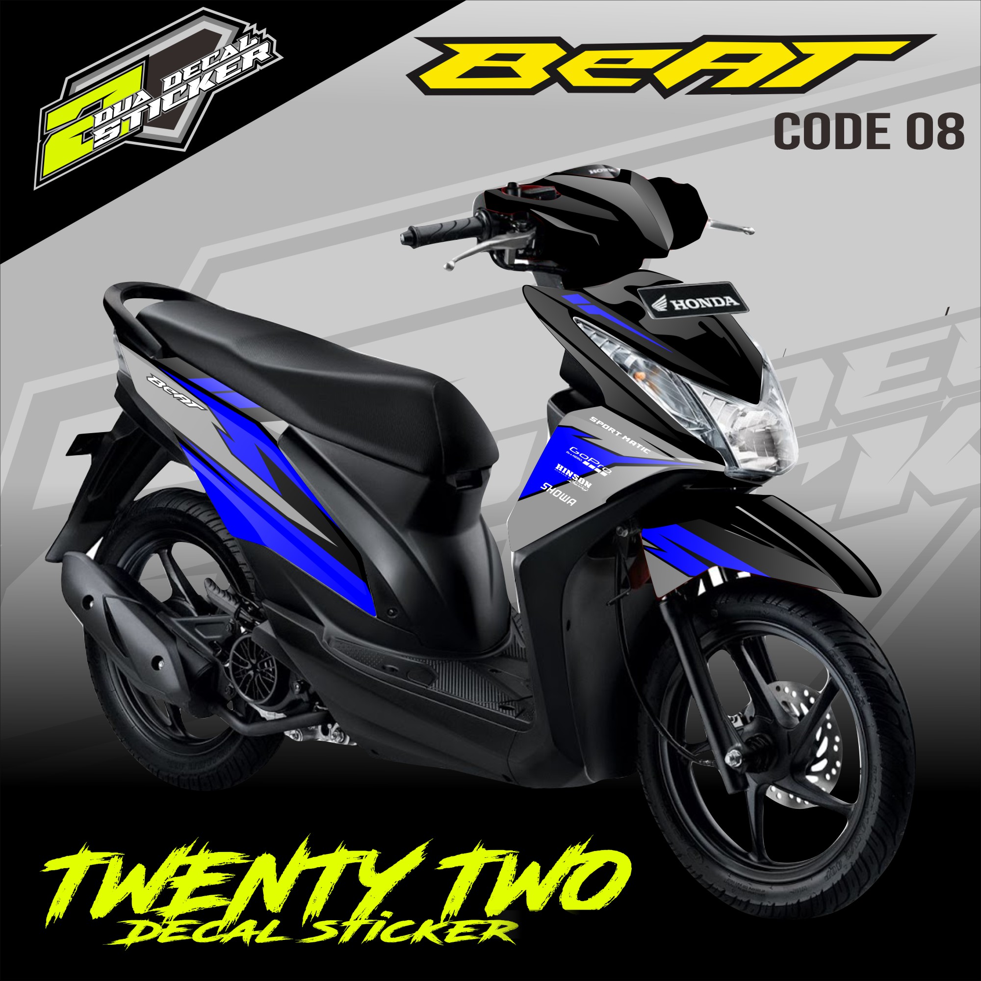 Decal Beat Fi Fullbody Dekal Stiker Sticker Beat Fi Desain DECAL STORE ...