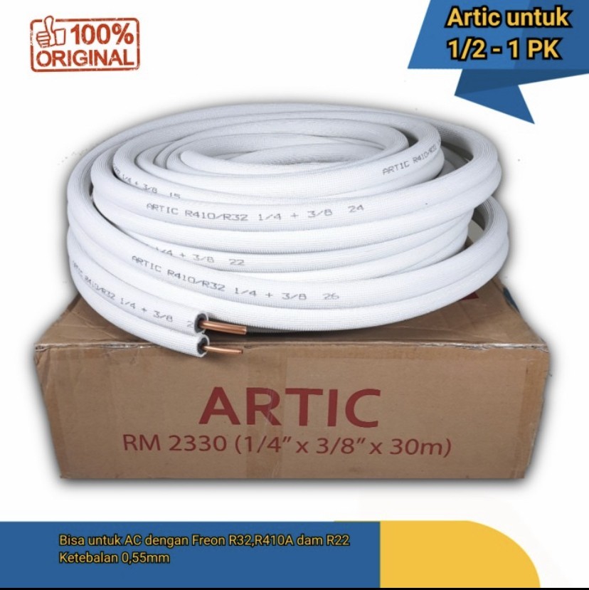 Pipa AC 1/2-1PK Untuk R32/410a Harga Per Meter / Selang AC | Lazada ...