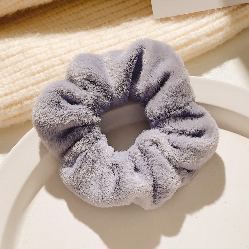 COD IKAT RAMBUT SCRUNCHIE MODEL BULU KOREA / KUNCIRAN RAMBUT SCRUNCHIE ...