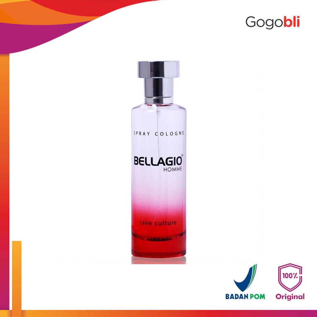 Bellagio Spray Cologne Red Rave Culture 100ml | Lazada Indonesia