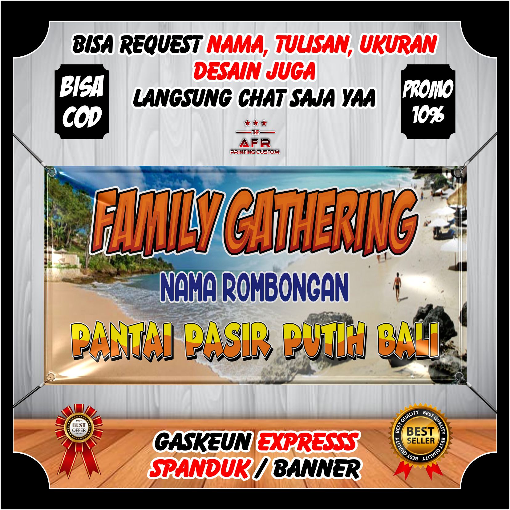 Spanduk Banner Backdrop Family Gathering Wisata - Banner Family ...