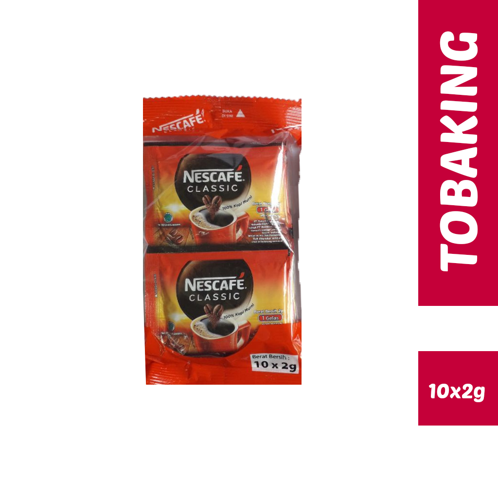 Nescafe Classic Kopi 2 gr x 10 sachet DALGONA COFFEE | Lazada Indonesia