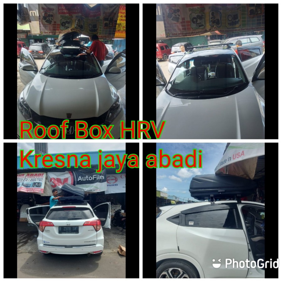 ROOF BOX HONDA HRV DENGAN KAPASITAS BESAR DAN KUALITAS IMPORT | Lazada ...