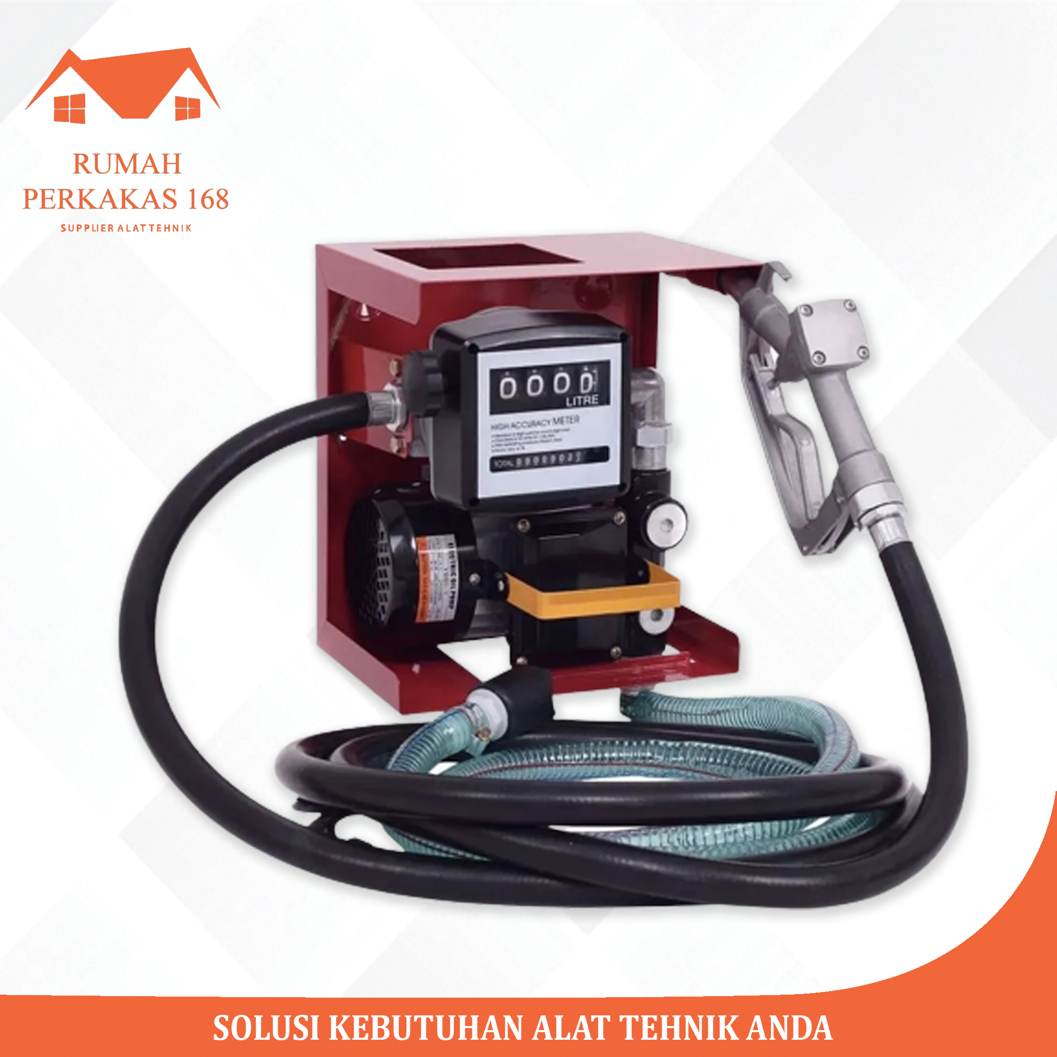 Pompa Minyak Oli Solar Elektrik with flow meter | Lazada Indonesia