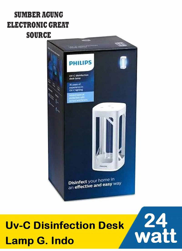 Philips UVC Disinfection Desk Lamp 24W Lampu UV-C Lampu Steril Ruangan ...