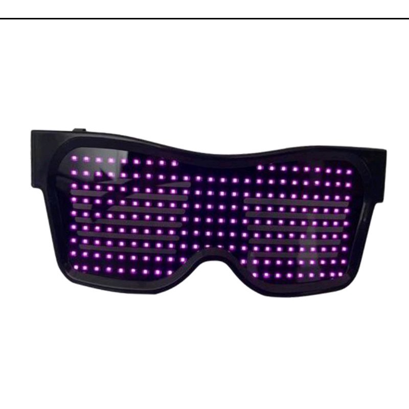 Kacamata LED Bluetooth dan Manual Virtual Fashion Halloween | Lazada ...