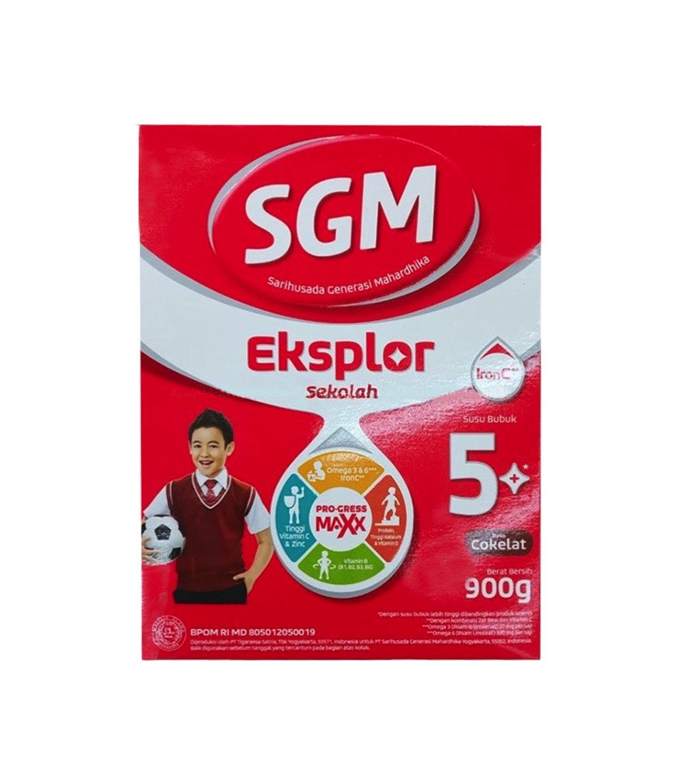SGM Eksplor Sekolah Pro-Gress Maxx 5 Plus 900 gram - susu formula masa sekolah | Lazada Indonesia