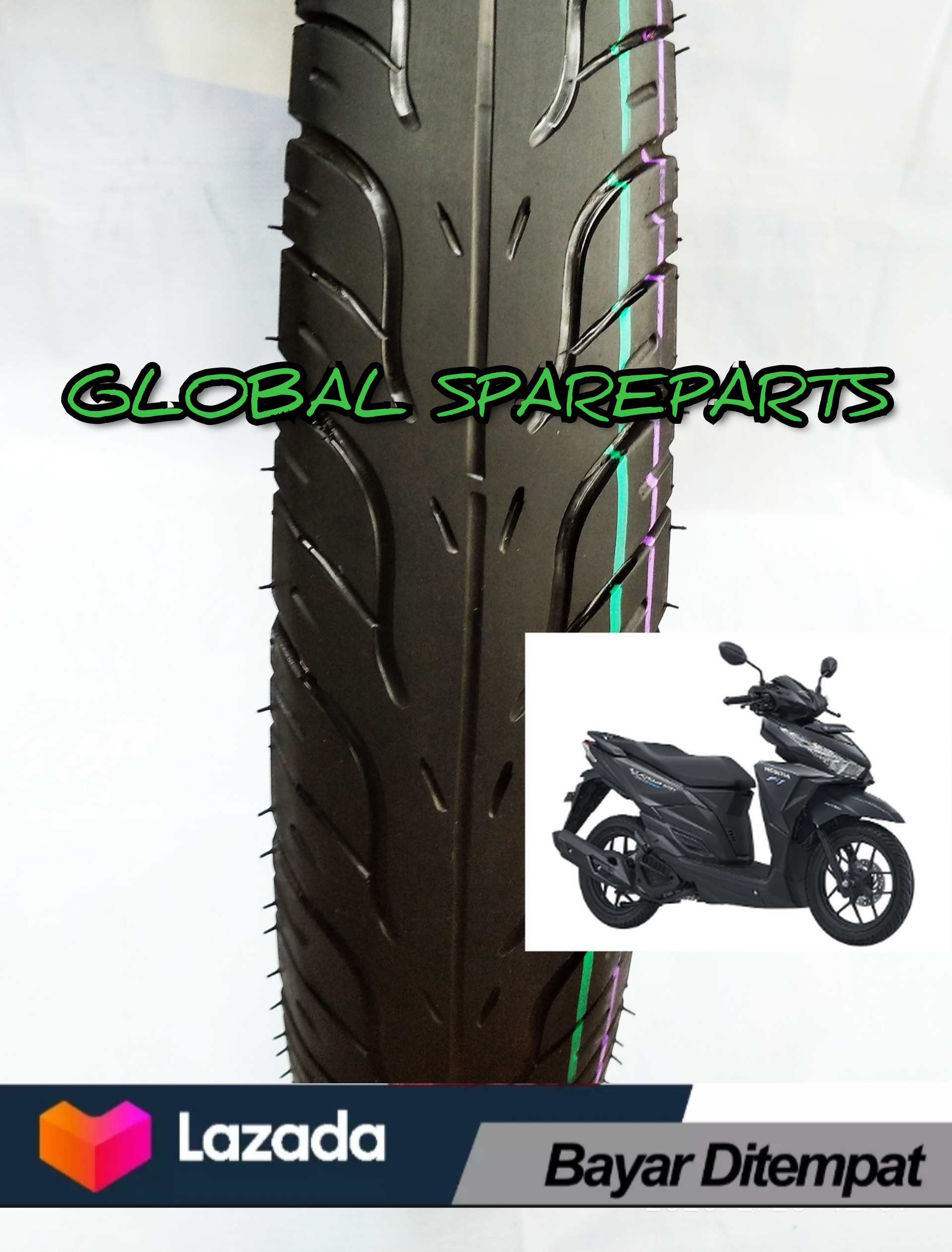 Ban motor VARIO 150 ukuran 90/90 -14 untuk ban belakang MERK FEDERAL ...