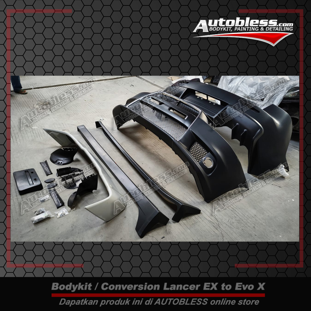 Bodykit Conversion Kit Lancer EX to EVO X Taiwan | Lazada Indonesia