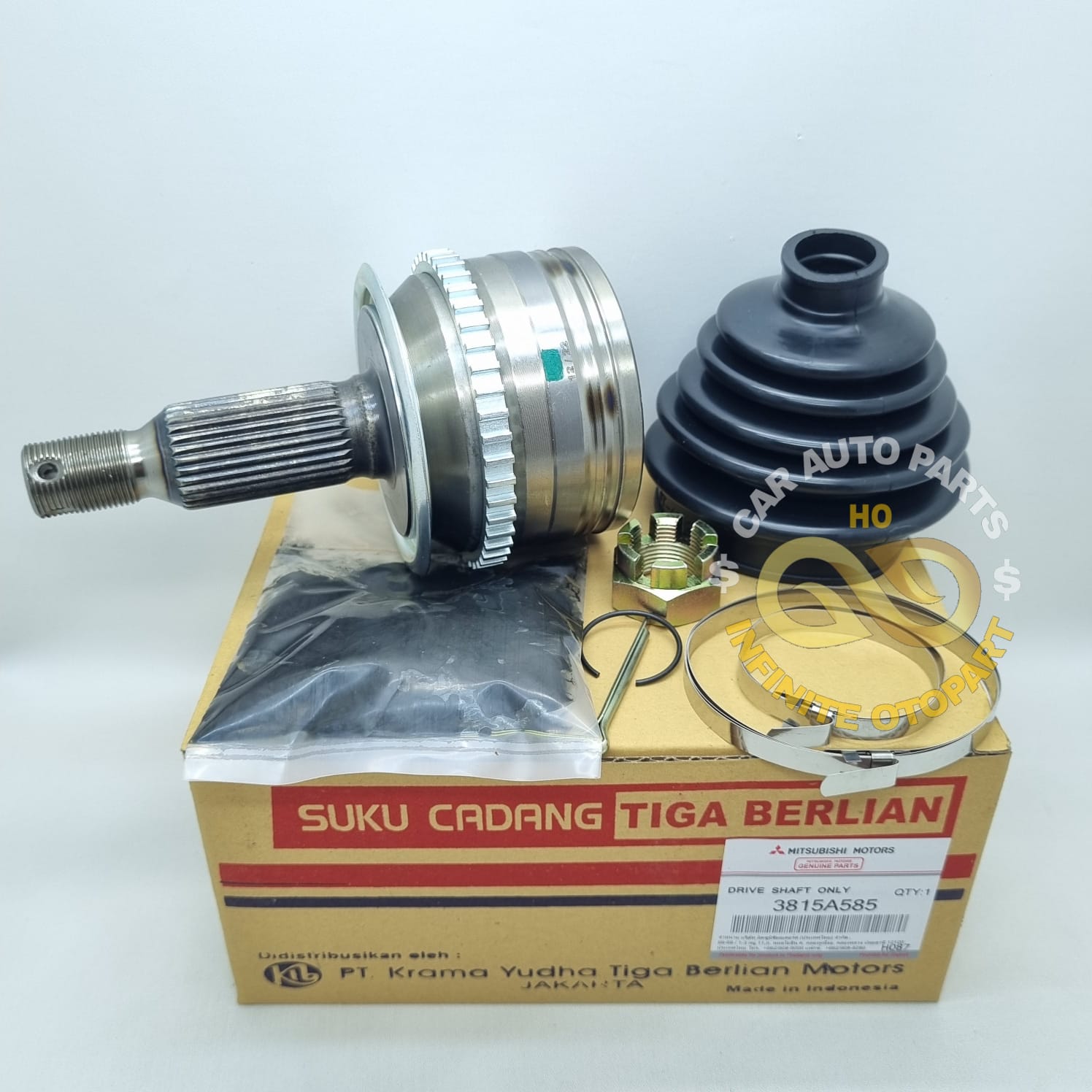 CV JOIN DRIVE SHAFT ONLY OUT LUAR TRITON 2.5 2500 30X35X69 3815A308 ...