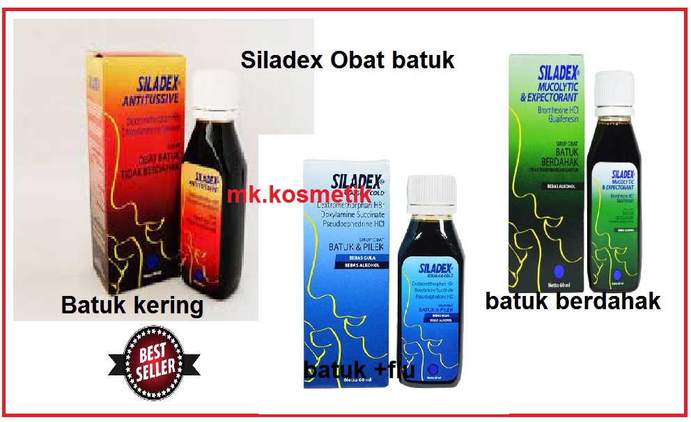 Siladex Obat Batuk Berdahak, Batuk Kering dan Flu 60ml | Lazada Indonesia
