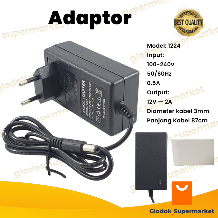 Adaptor 12v 2a Adapter DC Switching 12 Volt 2 Ampere | Lazada Indonesia