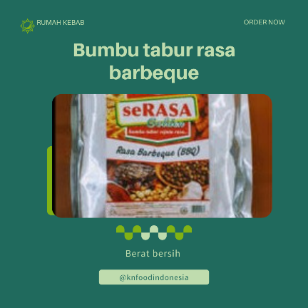 Bumbu Tabur Rasa Barbeque/BBQ 1kg - Serasa Golden Rasa BBQ | Lazada ...