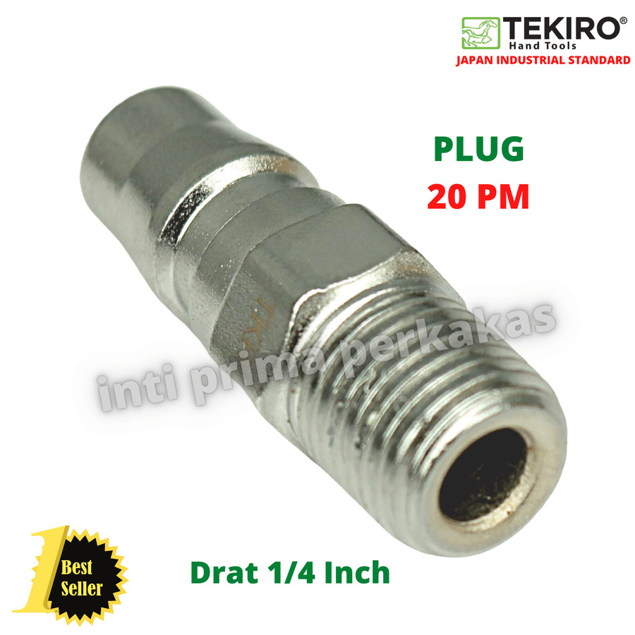 Quick Coupler Plug ukuran 20 PM tekiro | Lazada Indonesia
