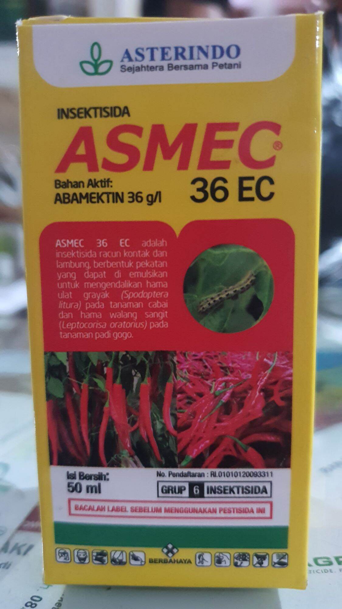 Insektisida Asmec 36EC kemasan 50ml | Lazada Indonesia