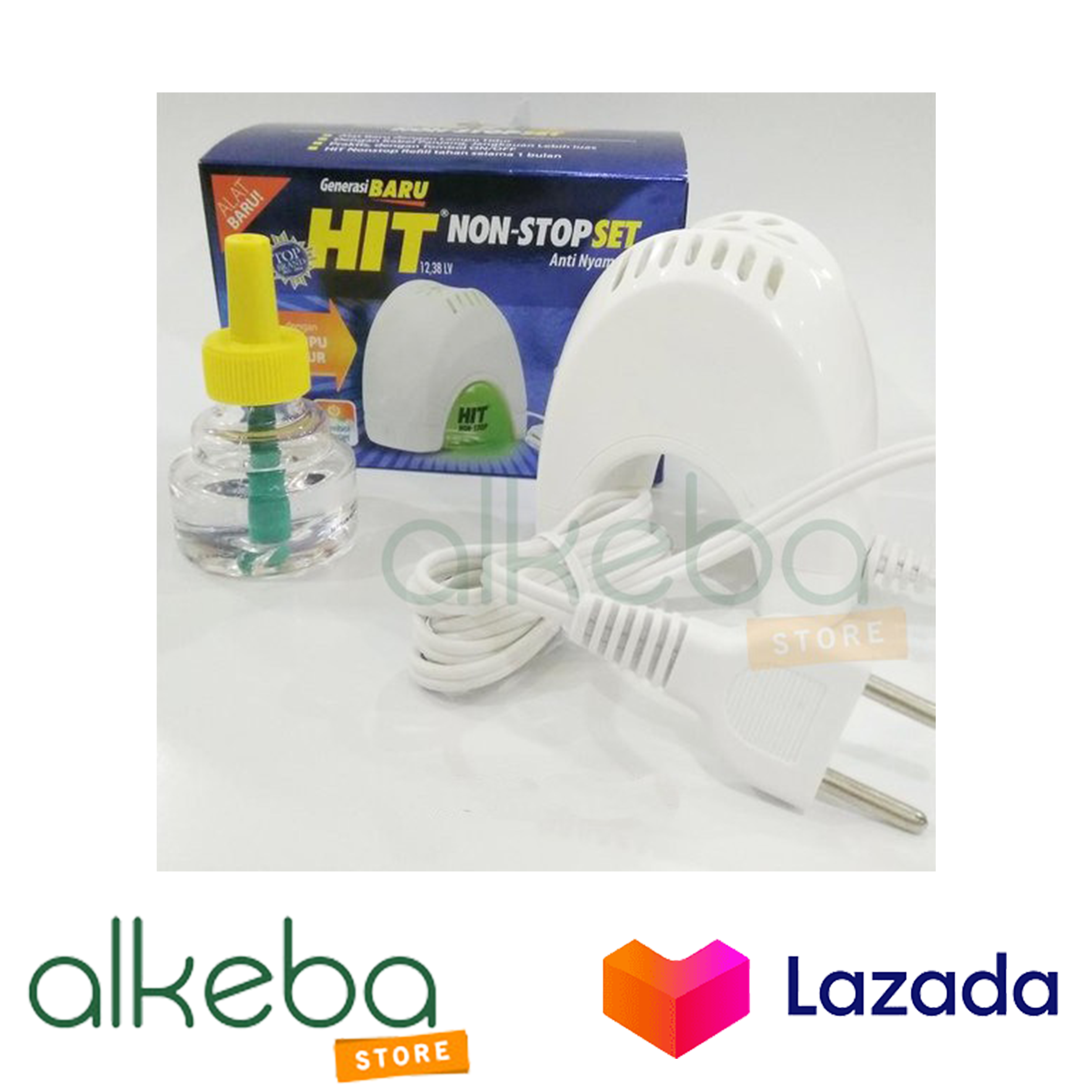 Hit Non stop Set Anti Nyamuk elektrik obat nyamuk electric murah ...