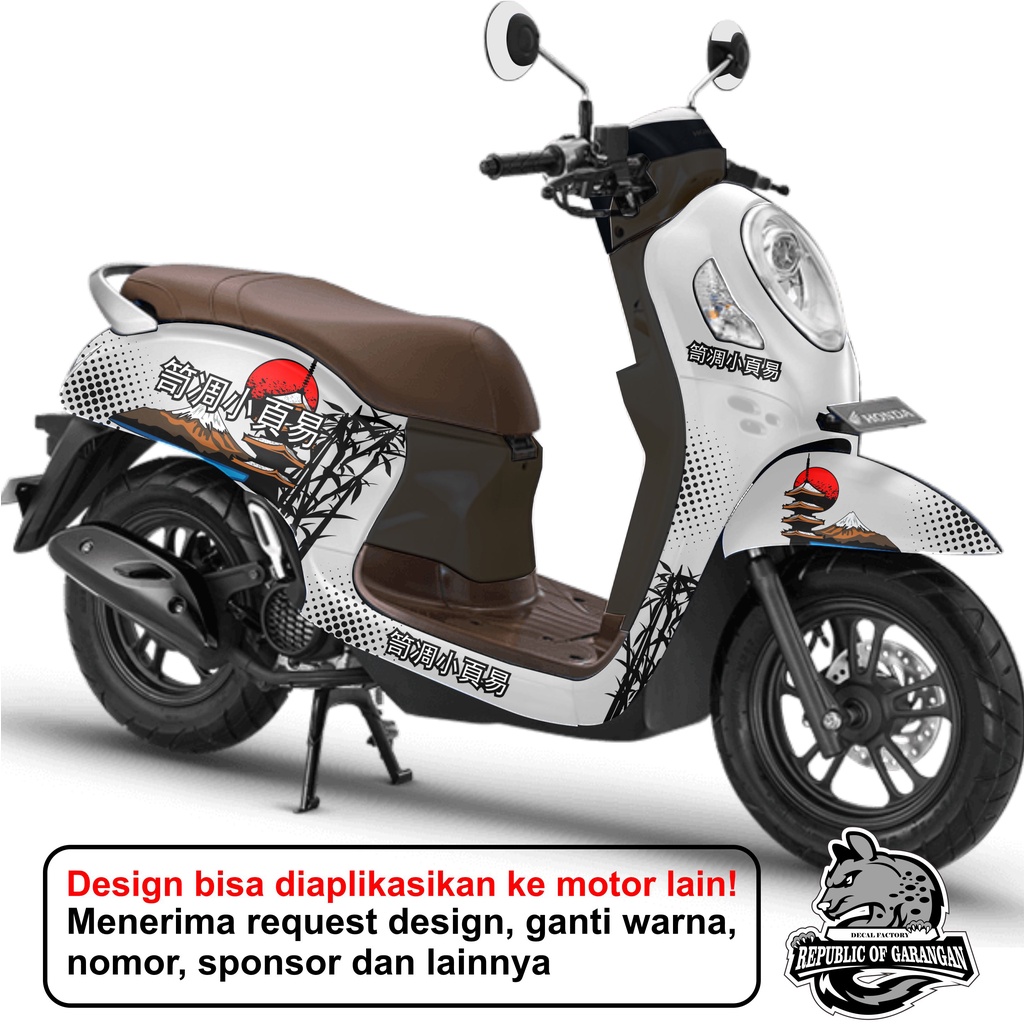 Decal scoopy full body Full Blok Decal Scopy Dekal New Fi 2021 konsep ...