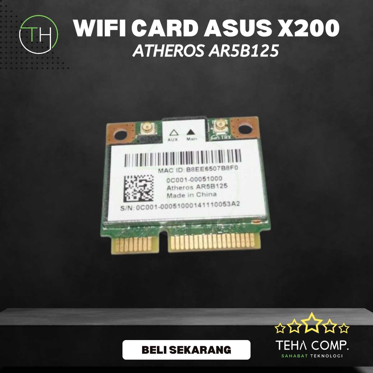 Wifi Card Laptop Intel Wificard Adapter Notebook M2 Pcie Wireless M.2 ...