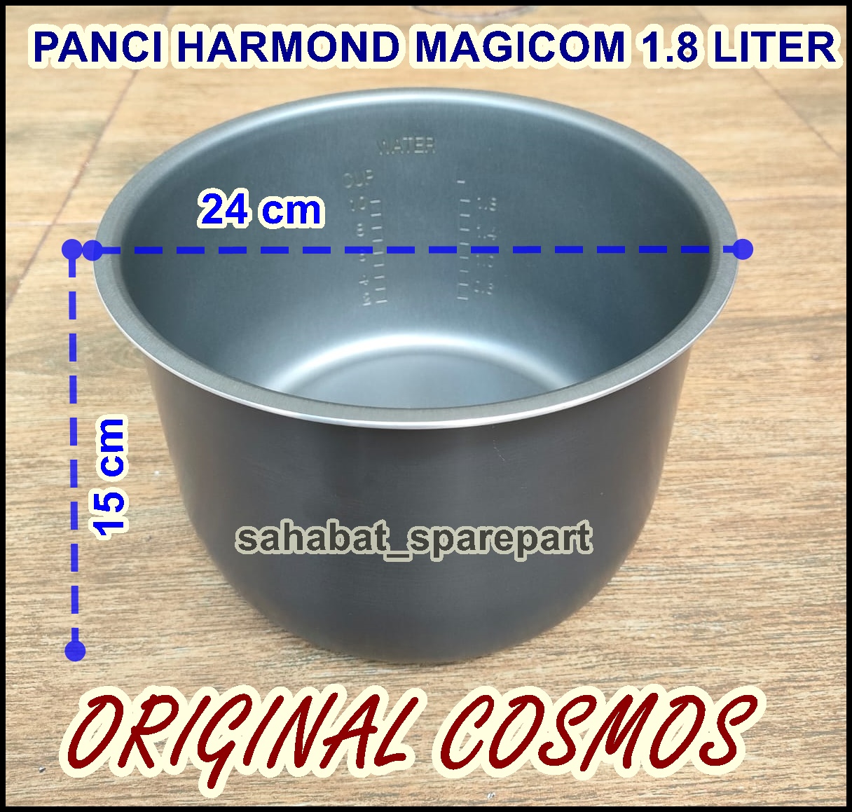 PANCI HARMOND MAGICOM RICE COOKER COSMOS 1.8 LITER TINGGI 15 CM ...
