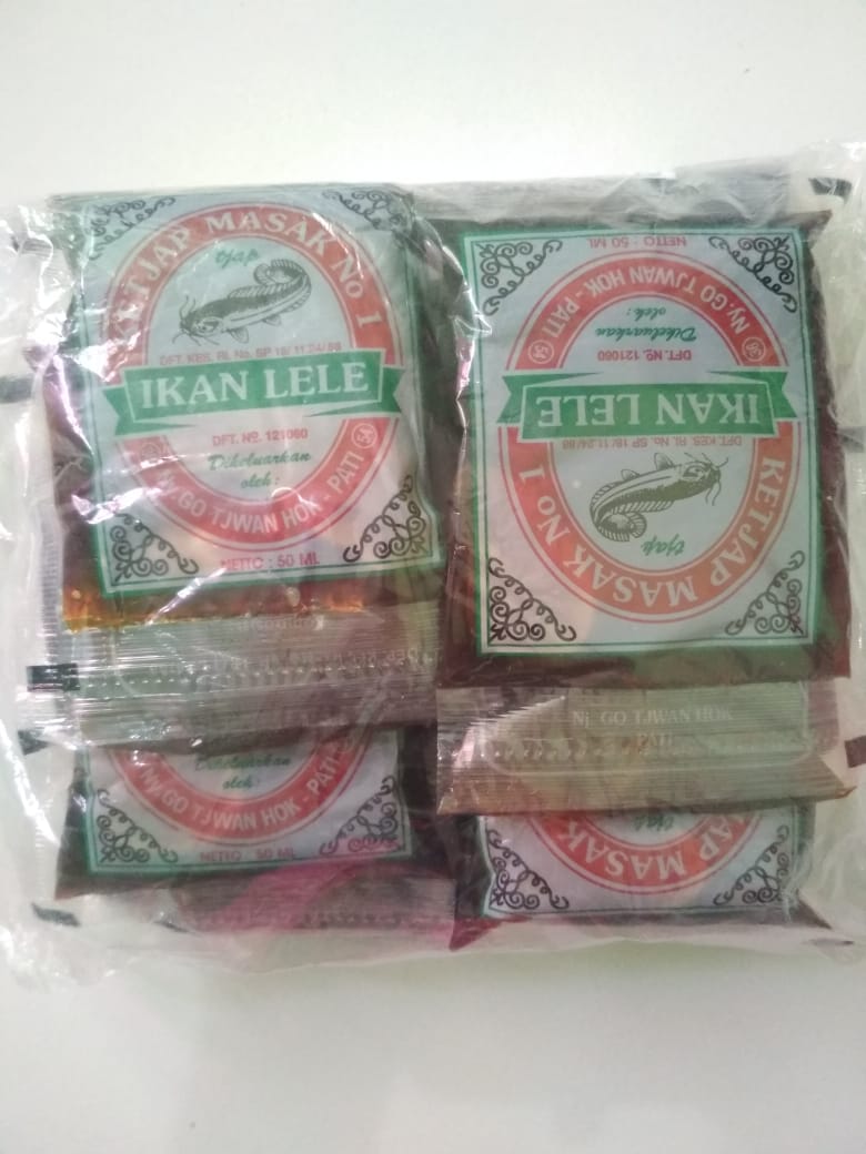 Kecap Manis Cap Ikan Lele Khas Pati Sachet Isi 12 pcs (50 ml/pcs ...