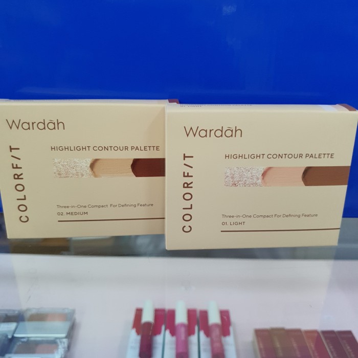 Wardah Colorfit Highlight Contour Palette | Lazada Indonesia