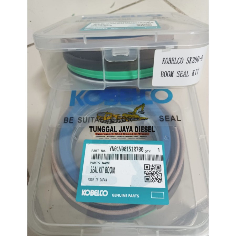 Seal Kit Boom Cylinder Sealkit Kobelco SK200-8 SK 200-8 | Lazada Indonesia