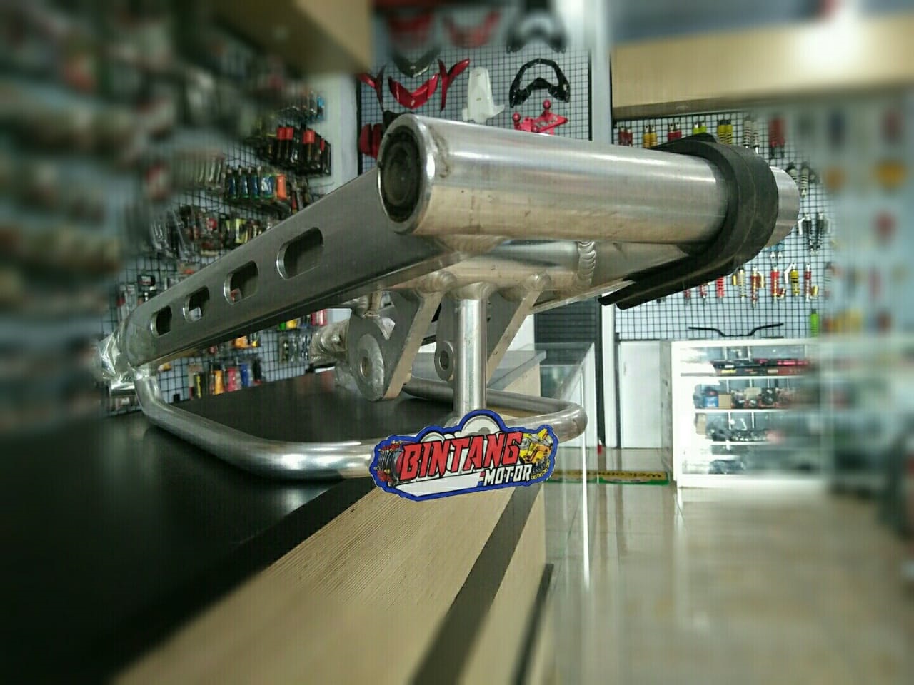 Swing Arm Bpro B Pro Satria FU Model Stabilizer Lubang | Lazada Indonesia