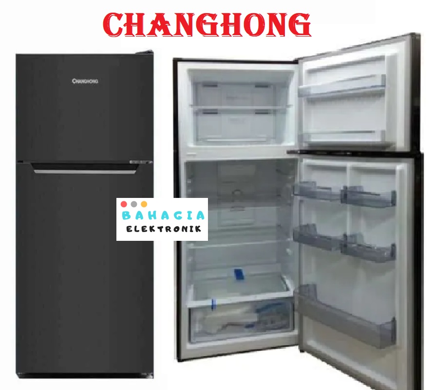 CHANGHONG FTM285NIB/FTM-285-NIB KULKAS 2 PINTU 220 LITER INVERTER ...